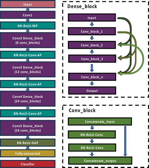 A Schematic Diagram Of Densenet121 Architecture Download Scientific