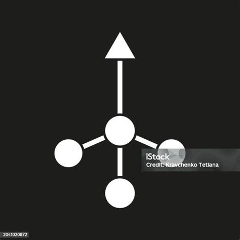 화살표가 있는 중앙 노드 성장 방향 벡터 일러스트 레이 션입니다 주당순이익 10 가리키기에 대한 스톡 벡터 아트 및 기타 이미지