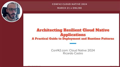 [video] conf42 on linkedin architecting resilient cloud native