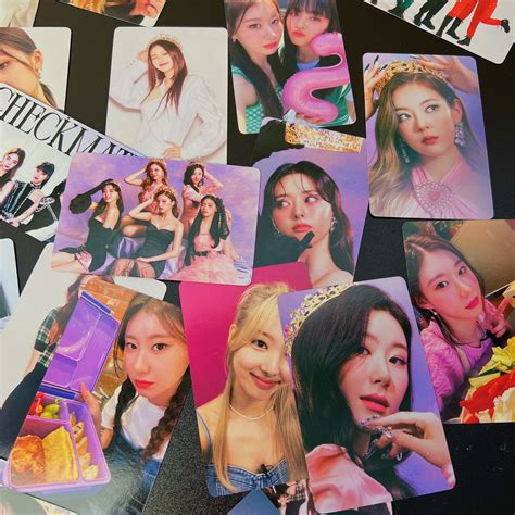 ITZY PHOTOCARDS 55 Assorted ITZY Checkmate Album Photocards Etsy Singapore