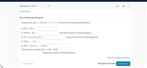 Solved Suppose That F X 1 5x2 For −1−0 5 F Determine X