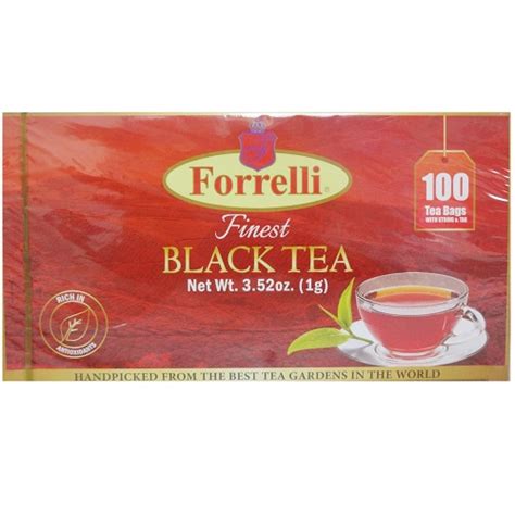 Forrelli Black Tea 100ct 3 52oz Wholesale Online