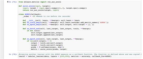 Using AUC As Metric In Fastai Fastai Fast Ai Course Forums