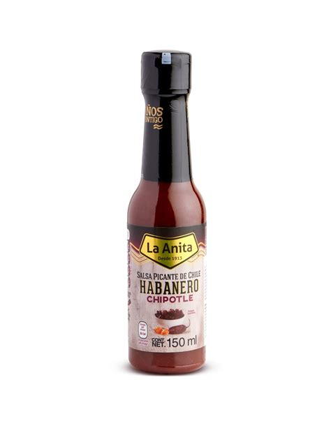 Habanero Chipotle Soße Von La Anita 120ml México Mágico
