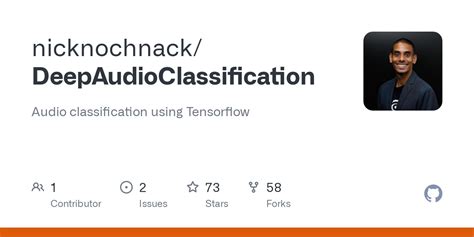 GitHub Nicknochnack DeepAudioClassification Audio Classification Using Tensorflow