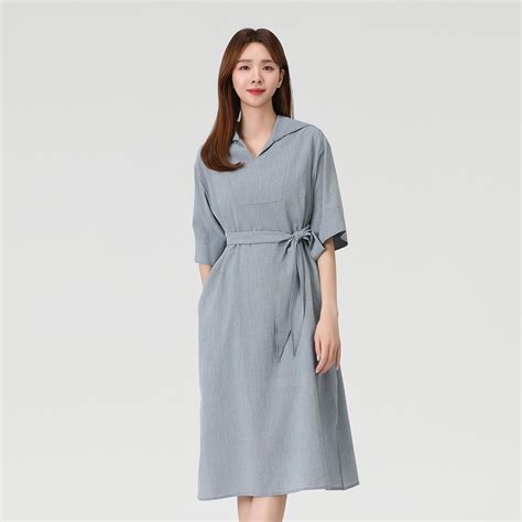 퀸잇 세일러카라 원피스mi42803