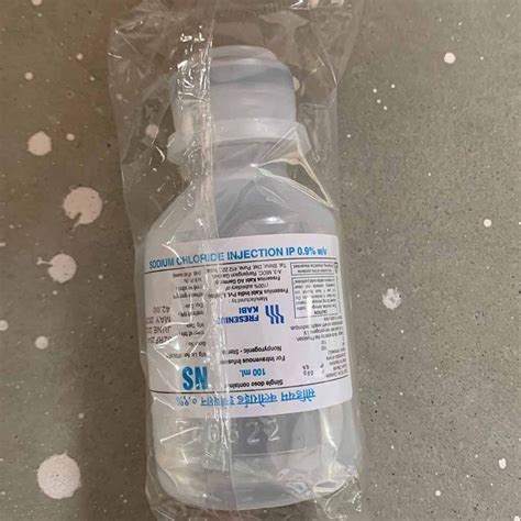 Isotonic Sodium Chloride Injection Packaging Size 100 Ml At ₹ 45 Box In Bengaluru
