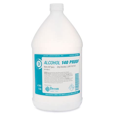 Koptec 200 Proof Non Denatured Ethanol Alcohol For Lab Use