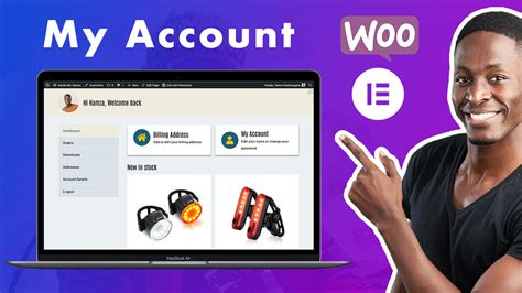 Create An Elementor My Account Page Template
