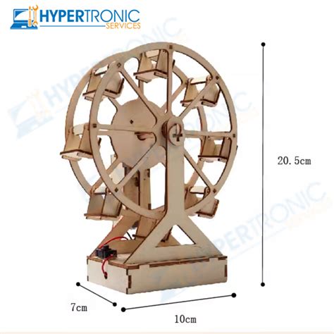 Roda Ferris 摩天轮模型 Ferris Wheel Education Toys Stem Experiment Kit Projek Kemahiran Rbt Diy