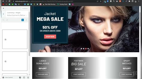 E Commerce Wordpress Theme Customize 2 Youtube
