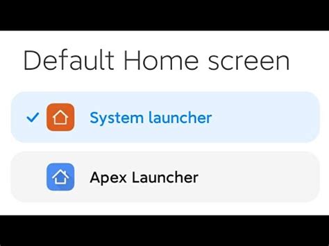 How To Set Any Android Launcher As Default Launcher YouTube