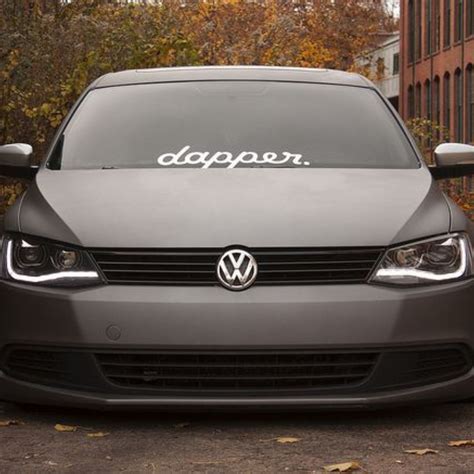 Dapper Sticker Vinyl Decal Sticker Sticker For Windsheild Racecar