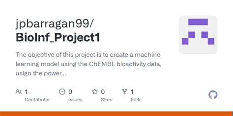 Github Jpbarragan Bioinf Project The Objective Of This Project Is To Create A Machine