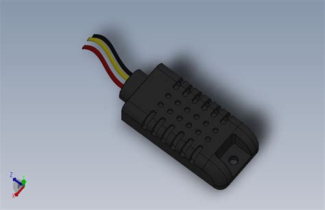 天气传感器 SOLIDWORKS 2015 模型图纸下载 懒石网