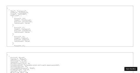 Apply Filters To Filtermanager Sdk Codesandbox
