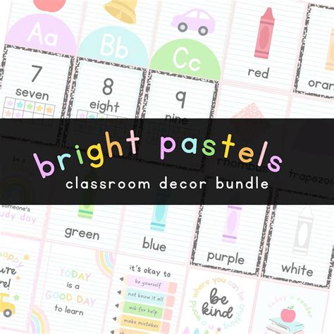 Classroom Decor Bundle Etsy