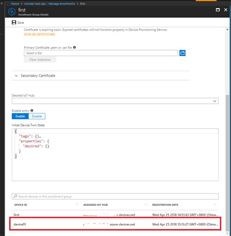Azure Provisioning Service Example Not Working For Node Stack Overflow
