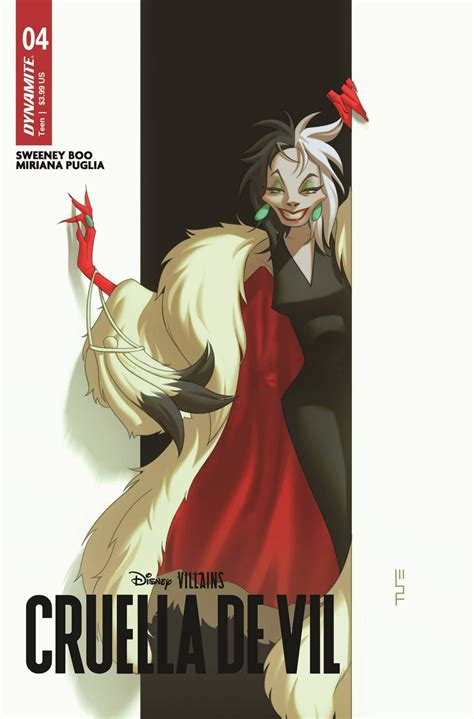 Dynamite Comics Disney Villains Cruella De Vil 4 Review DuckTalks