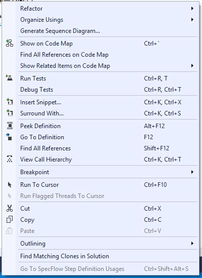 C Run Unit Tests Option Is Not There In Vs 2013 Stack Overflow