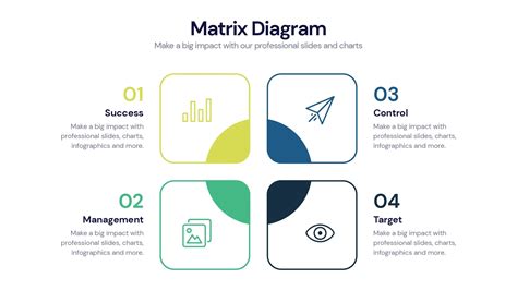 Matrix Diagram Infographics Templates Powerpointx Slides Keynote Powerpoint