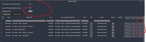 staged file limit reached please take action on files below or