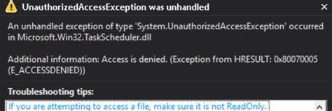 Task Scheduler Settings Bug Found Issue Dahall Taskscheduler Github