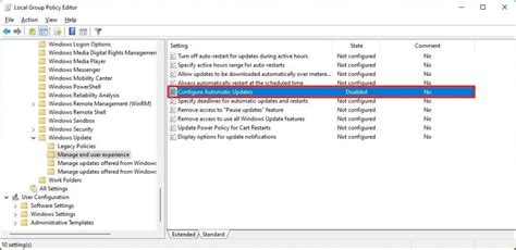 How To Disable The Windows 11 Update Ded9
