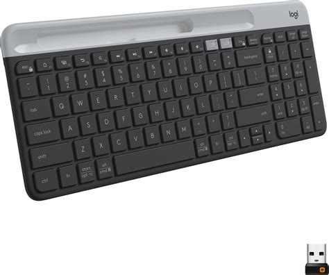Logitech K360 Wireless Usb Desktop Keyboard — Compact Full Keyboard 3 Year Battery