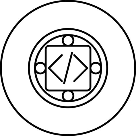 Custom Code Implementation Vector Icon 32214946 Vector Art At Vecteezy