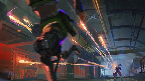 Apex Legends Video Game Rampart Loading Screen 4k Hd Wallpaper