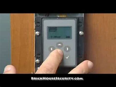 Kwikset SmartScan Keyless Lock Programming Demo YouTube
