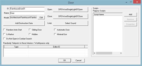 Door The Creationkit Wiki Door The Creationkit Wiki