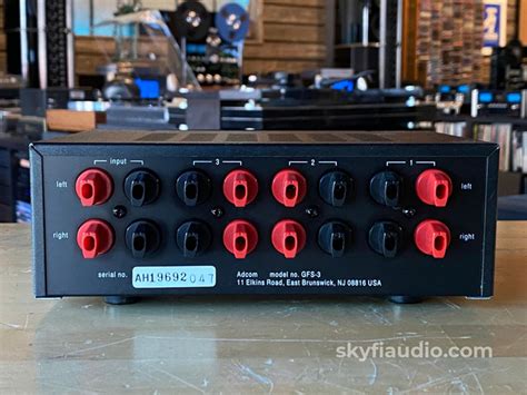 Adcom Gfs 3 Speaker Selector