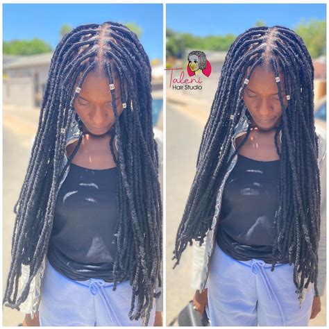 ปักพินโดย Taleni ใน Crotched Braids And Locs