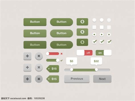 电子商务的网页ui用户界面工具包素材图片下载 素材编号10539238 素材天下图库