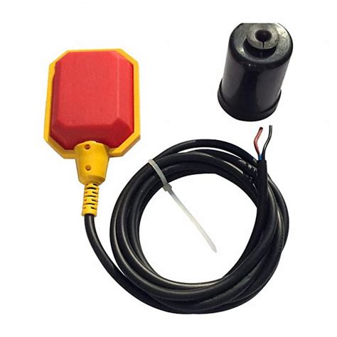 Sump Alarm Wide Angle Normally Open Pump Down Float Switch