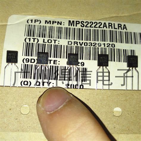 50pcs Transistor Motorola On To 92 Mps2222a Mps2222ag Mps2222 Ebay