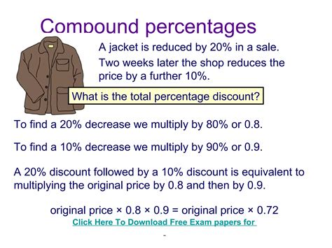 Calculate Percentage Change PPT