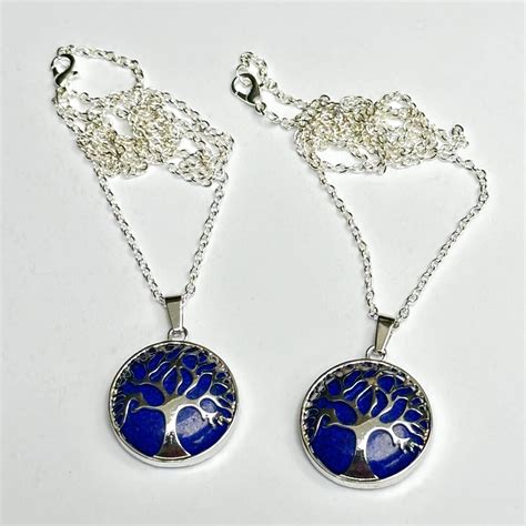 Ketting Tree Of Life Lapislazuli Wellness House Zen Sieraden