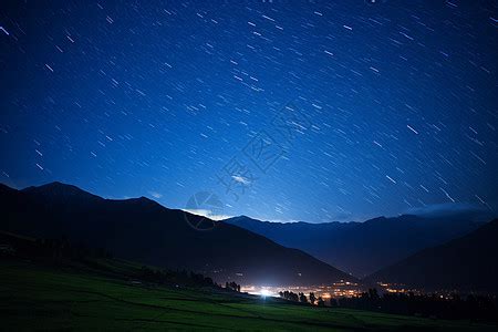 星空下的草原河流高清图片下载 正版图片600844104 摄图网