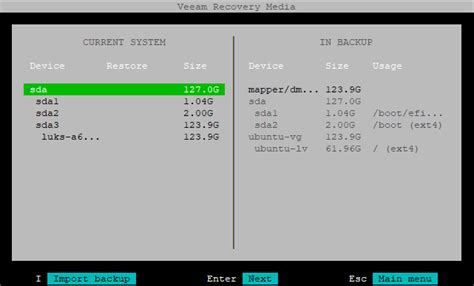 The Hastings Files 6 Ubuntu With Luks Backup And Restore With Veeam