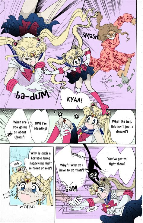 Sailor Moon Manga Page Colored 5 By Princesshinamori1035 On Deviantart