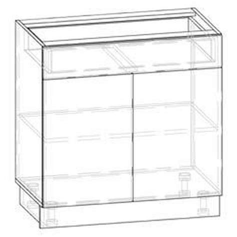 Кухня низ шухляди 80 грета — ціна 1581 грн у каталозі Меблі для кухні Купити товари для дому та