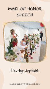 The Ultimate Guide To Your Maid Of Honor Speech Magical Day Weddings