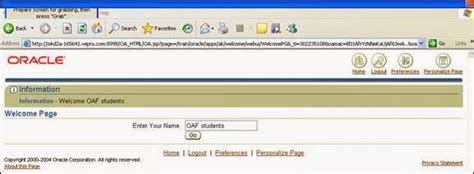 Oracle Applications Oracle Application Framework Oaf