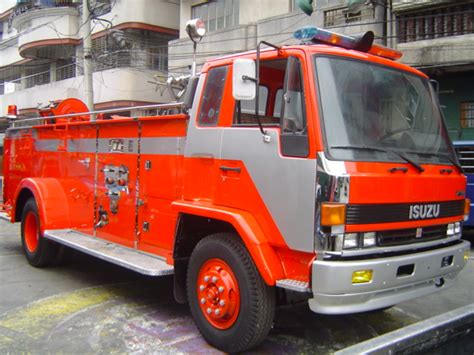 Fire Engines Photos Isuzu Forward Ftr Fire Engine Philippines