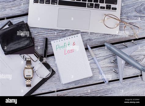 Profit And Loss Concept Stock Photo Alamy