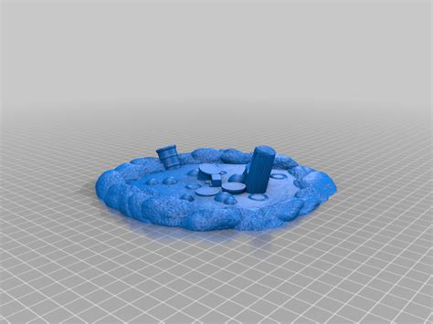 Toxic Waste Impassable Terrain By Ellievalkyrie Download Free Stl