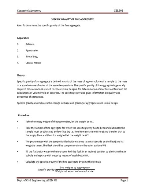 Tests On Fine Aggregate 2 Pdf Particle Size Distribution Materials
